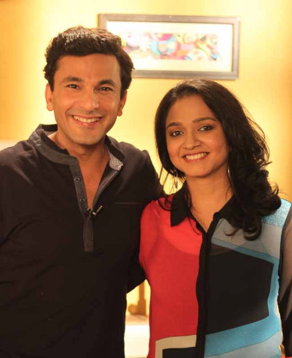 Archana Doshi with Vikas Khanna on Saffola Fit Foodie on ... | Archana ...