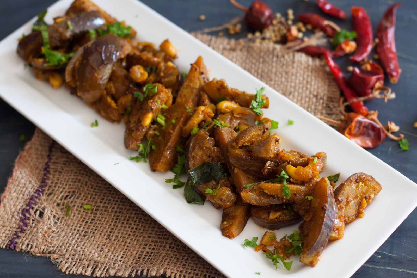 Vaingana Mashinga Sange Sukhe/Sukka Recipe | Archana's Kitchen