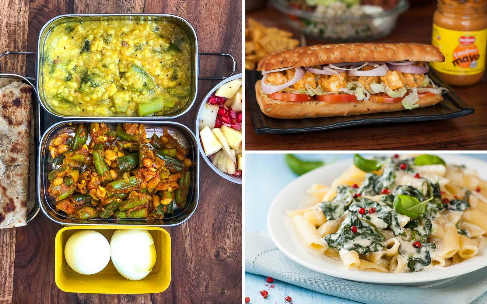 Kids School Lunch Box Menu Plan-Beans Peanut Poriyal, Ach... | Archana ...