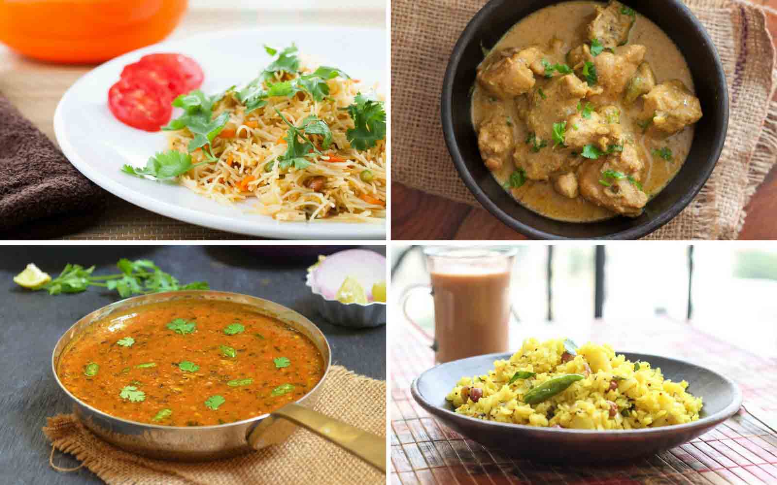 Weekly Meal Plan With Kara Sevai, Punjabi Dal Tadka And M... | Archana ...