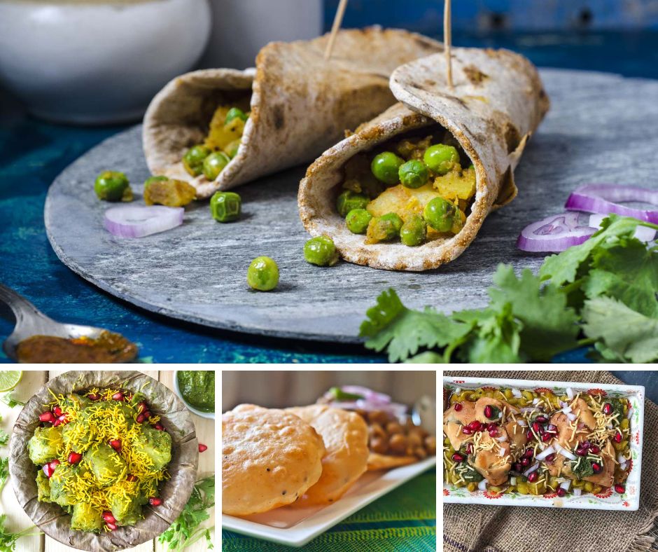 80 Scrumptious Vegetarian Indian Street Food Recipes: Ideal for ...
