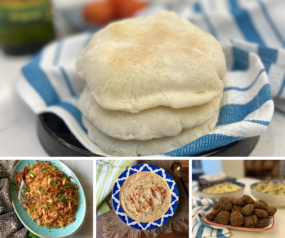 The Ultimate Middle Eastern Party Menu: Homemade Pita, Falafel, Hummus ...