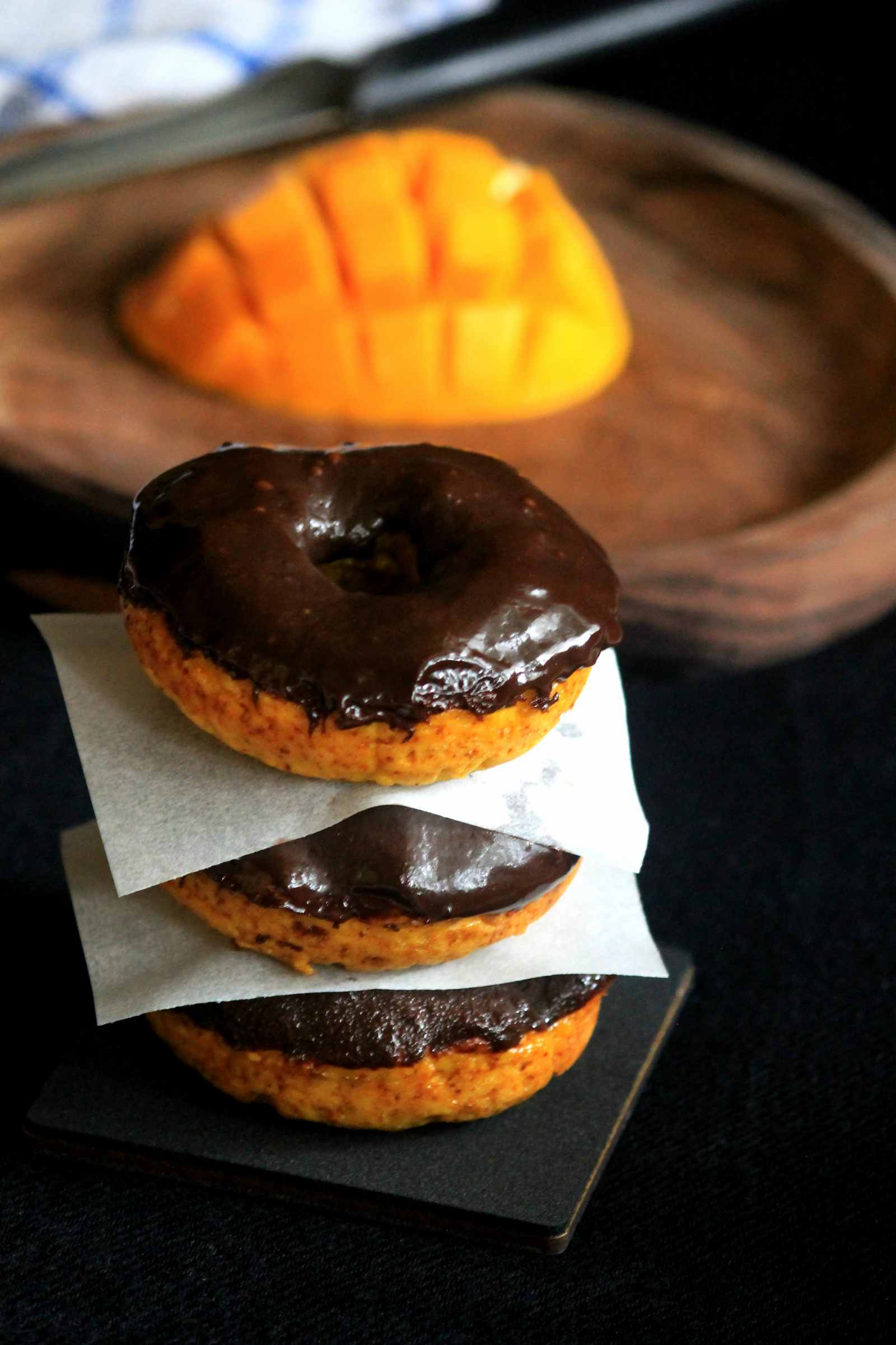 Mango Donut Cake Recipe With Chocolate Glaze | Archana's Kitchen