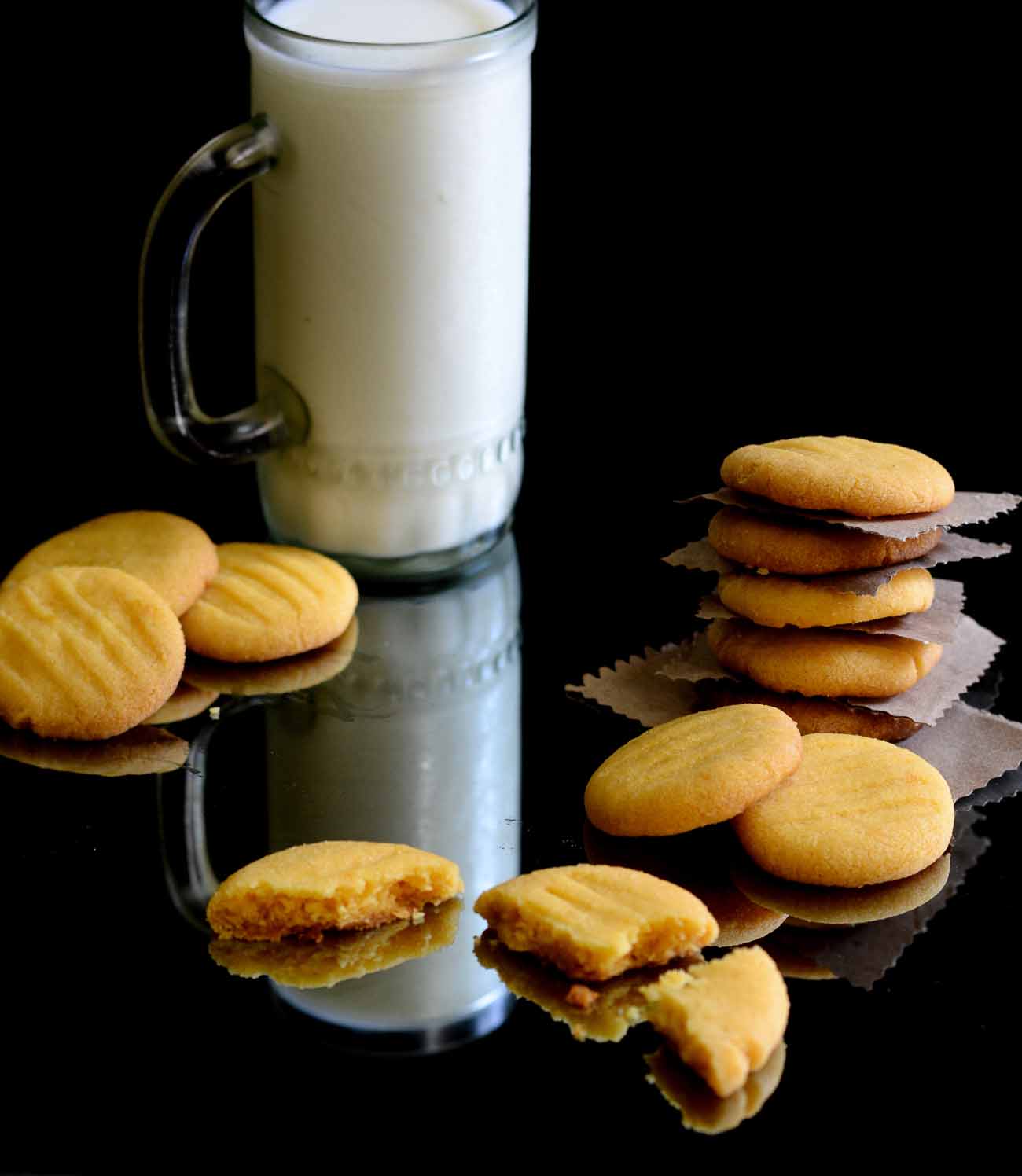 Eggless Custard Cookie Recipe | Archana's Kitchen