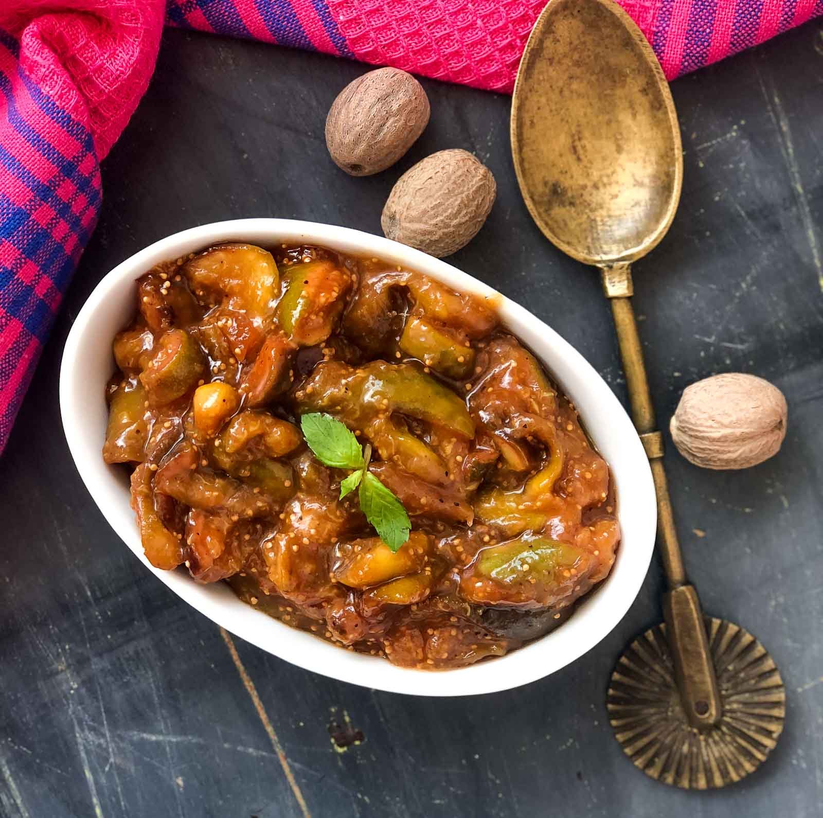 Fresh Fig Compote Recipe For Desserts | Archana's Kitchen