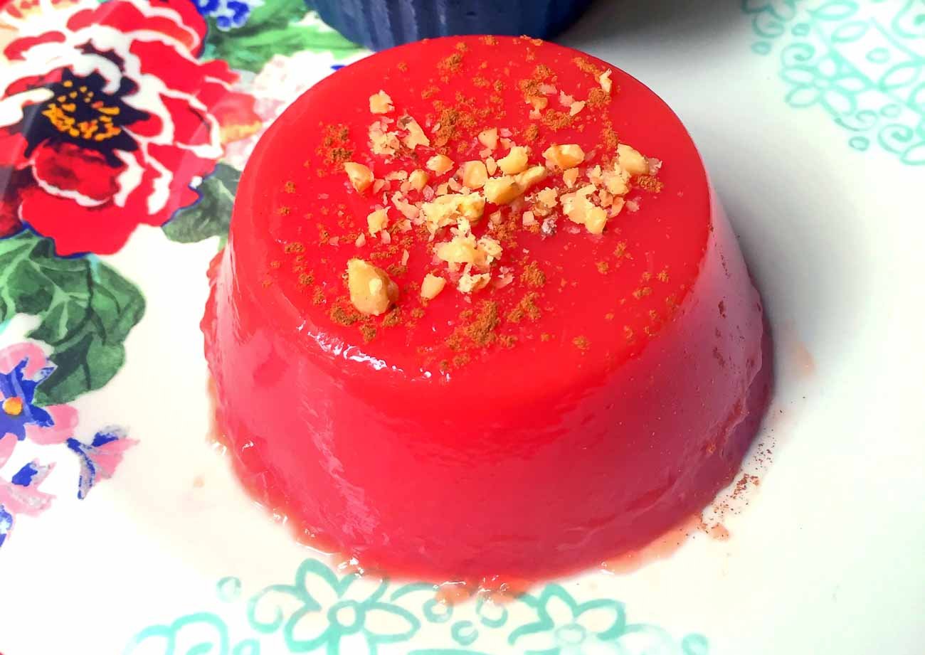Sicilian Watermelon Pudding Recipe With Cinnamon Twist -... | Archana's ...