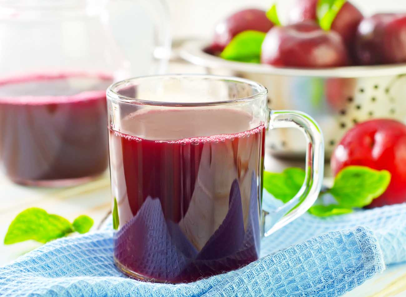 Plum Ginger Juice Recipe | Archana's Kitchen