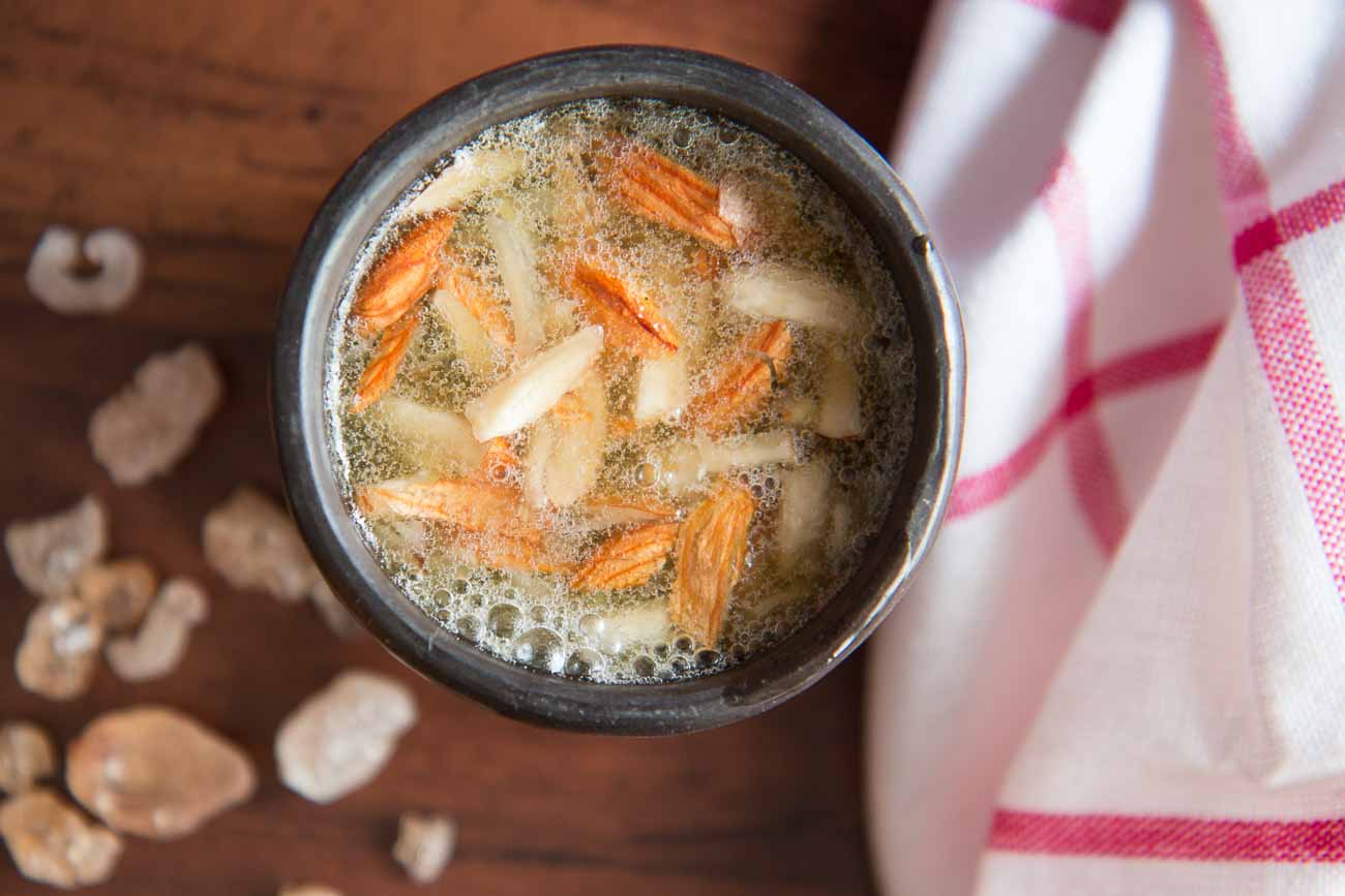 Goondh Paani Recipe - Sweet Gum Tree Almond Drink | Archana's Kitchen