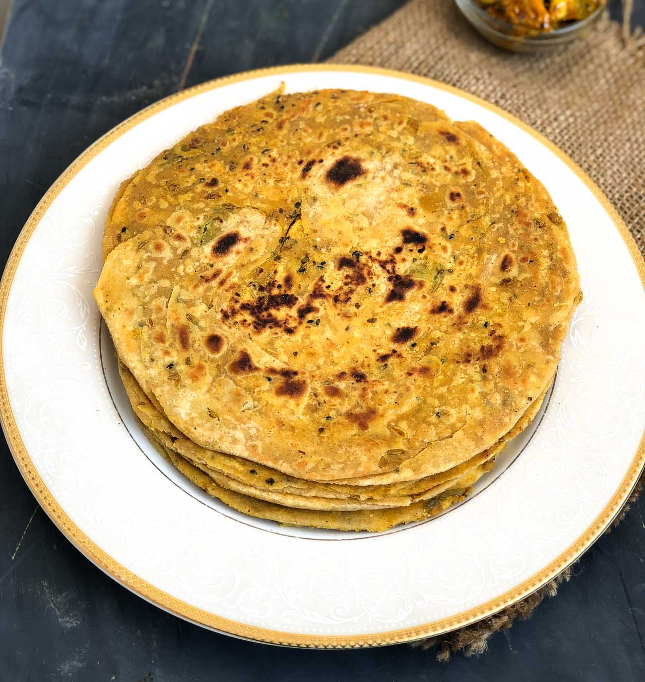 Achari Lachha Paratha Recipe | Archana's Kitchen