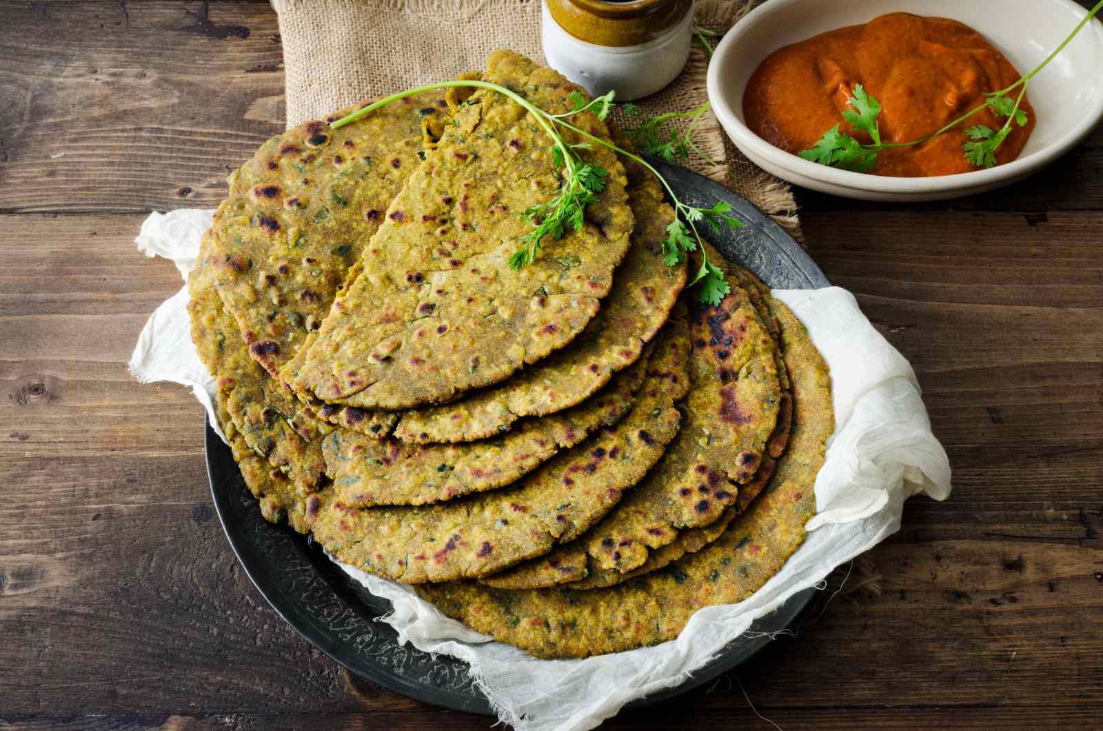 Bajra Aloo Paratha Recipe | Archana's Kitchen