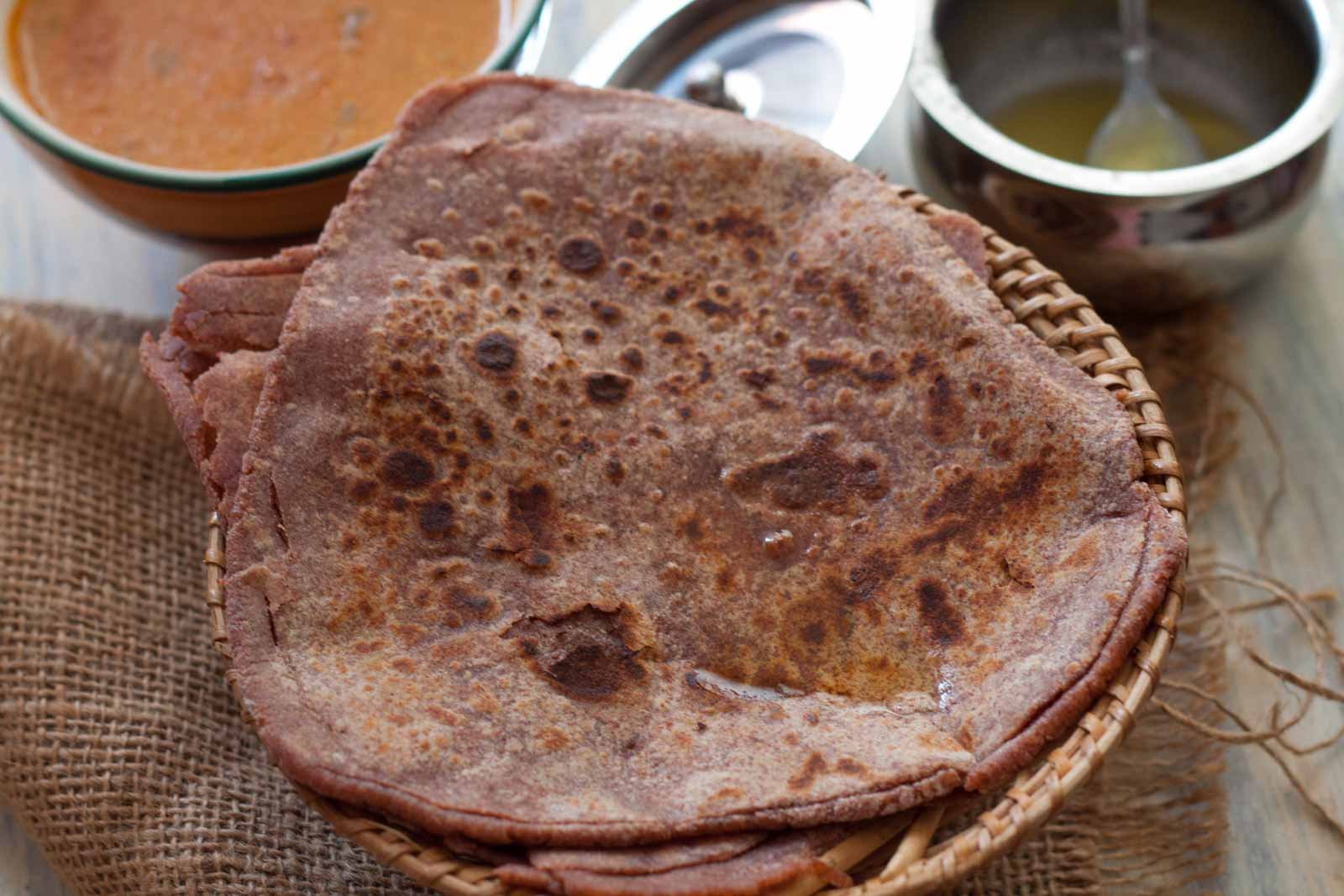 Healthy Ragi Tawa Paratha Recipe | Archana's Kitchen