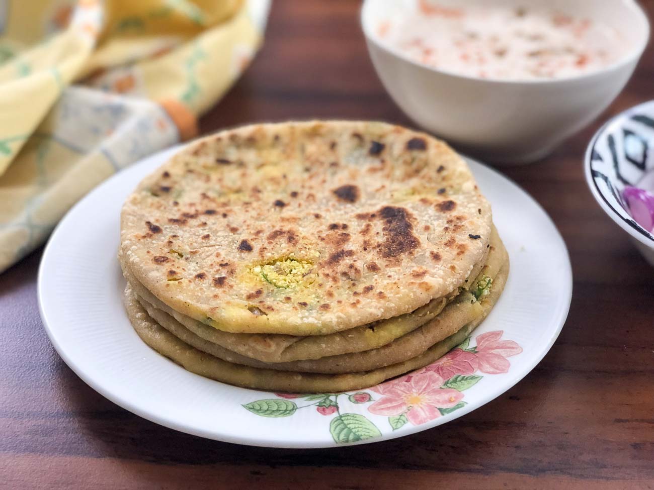 Stuffed Gobi Ka Paratha - Spiced Cauliflower Flatbread | Archana's Kitchen