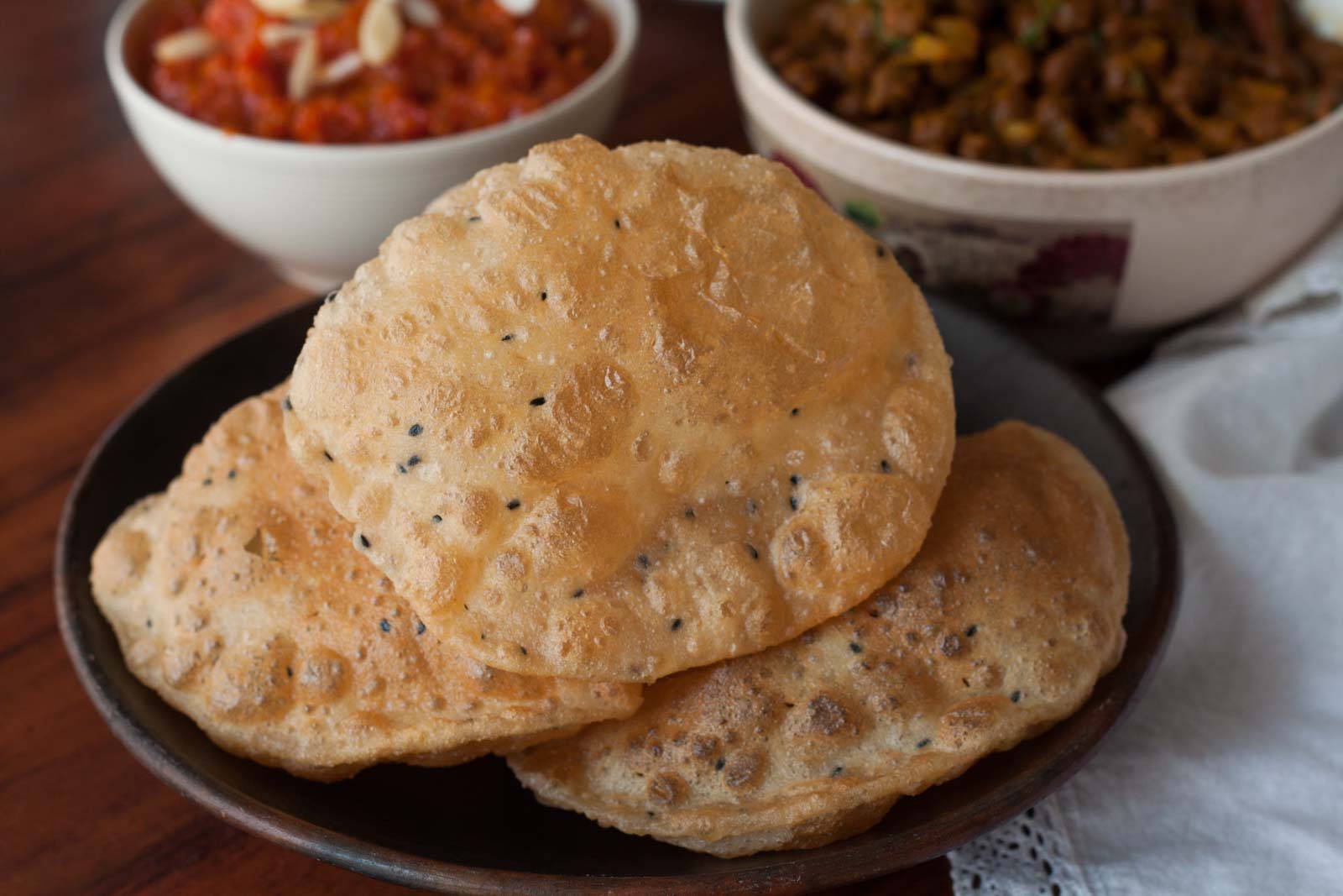 Malabar Style Ney Pathiri Recipe (Fried Masala Rice Puri) | Archana's ...