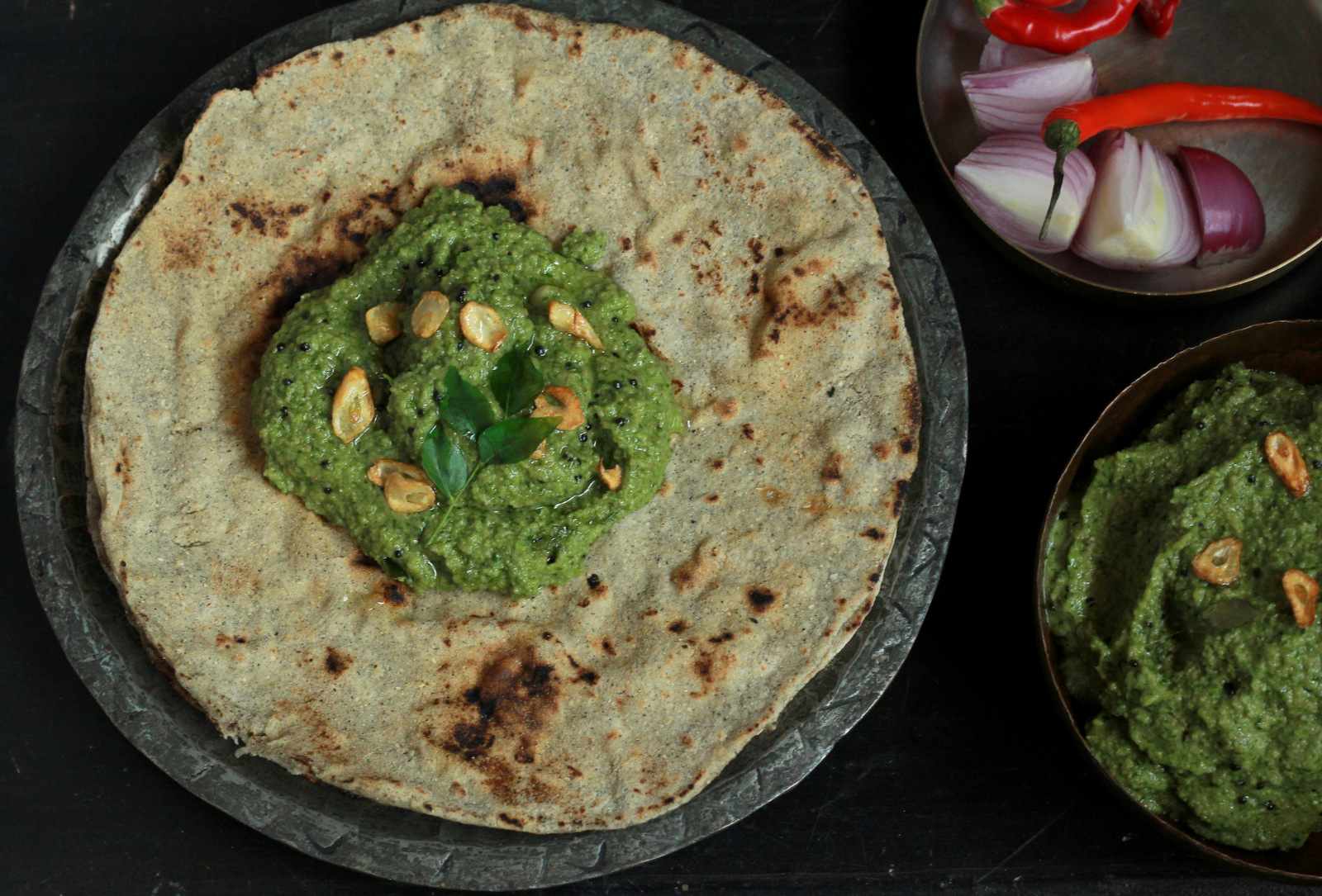 Maharashtrian Kalanyachi Bhakri Recipe With Groundnut Chu... | Archana ...