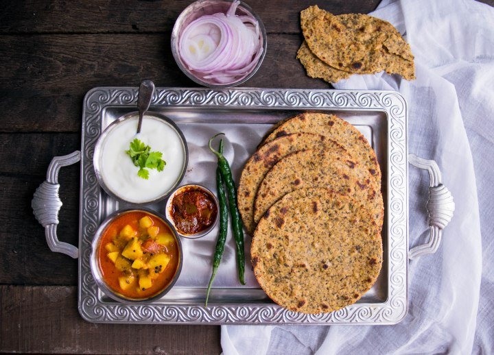Rajasthani Korma Roti Recipe | Archana's Kitchen