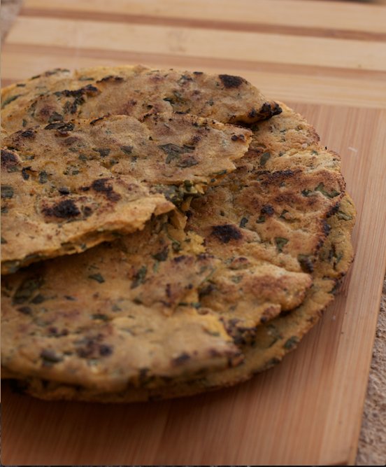 Makki and Methi Roti Recipe | Archana's Kitchen