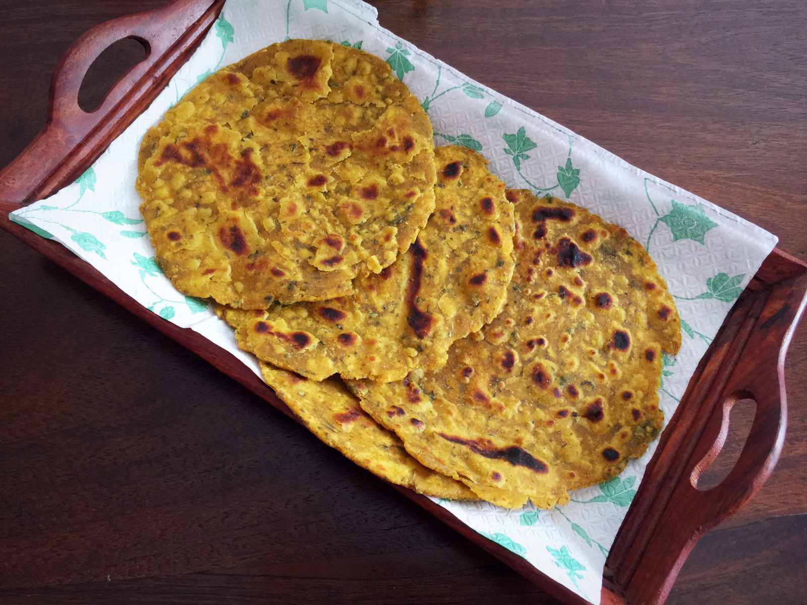 Masala Roti Recipe-Soft and Spicy Indian Flat Bread | Archana's Kitchen