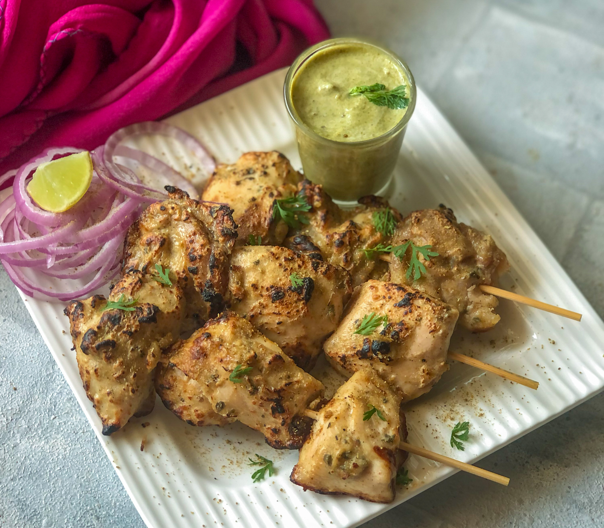 Murgh Malai Kebab Recipe - Chicken Malai Kebab | Archana's Kitchen