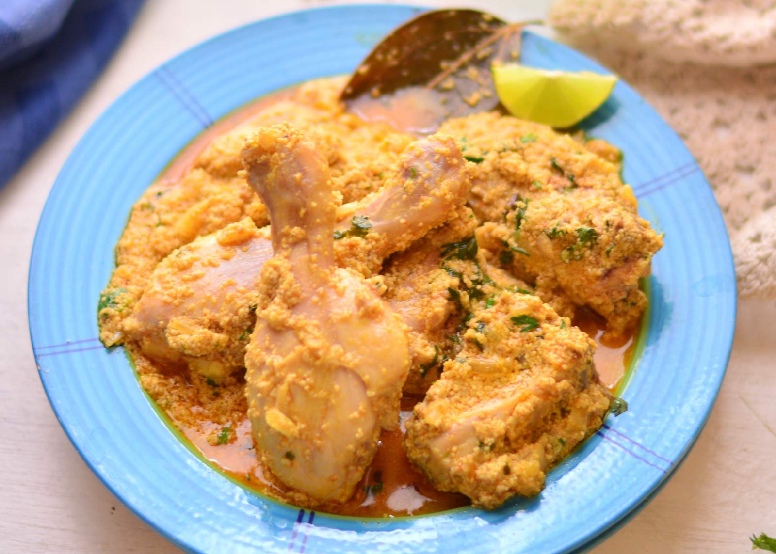 Posto Chicken Recipe - Bengali Chicken In Poppy Seed Paste | Archana's ...