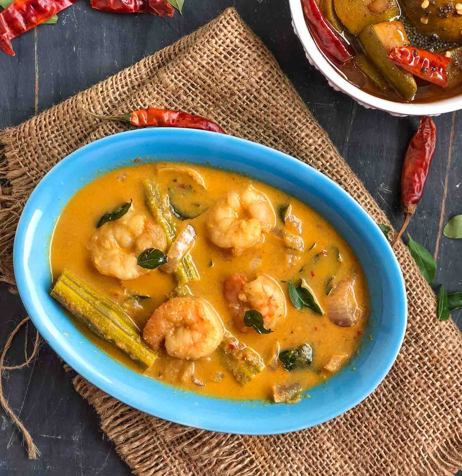Chemmeen Muringakka Curry Recipe -Prawn Drumstick Curry | Archana's Kitchen