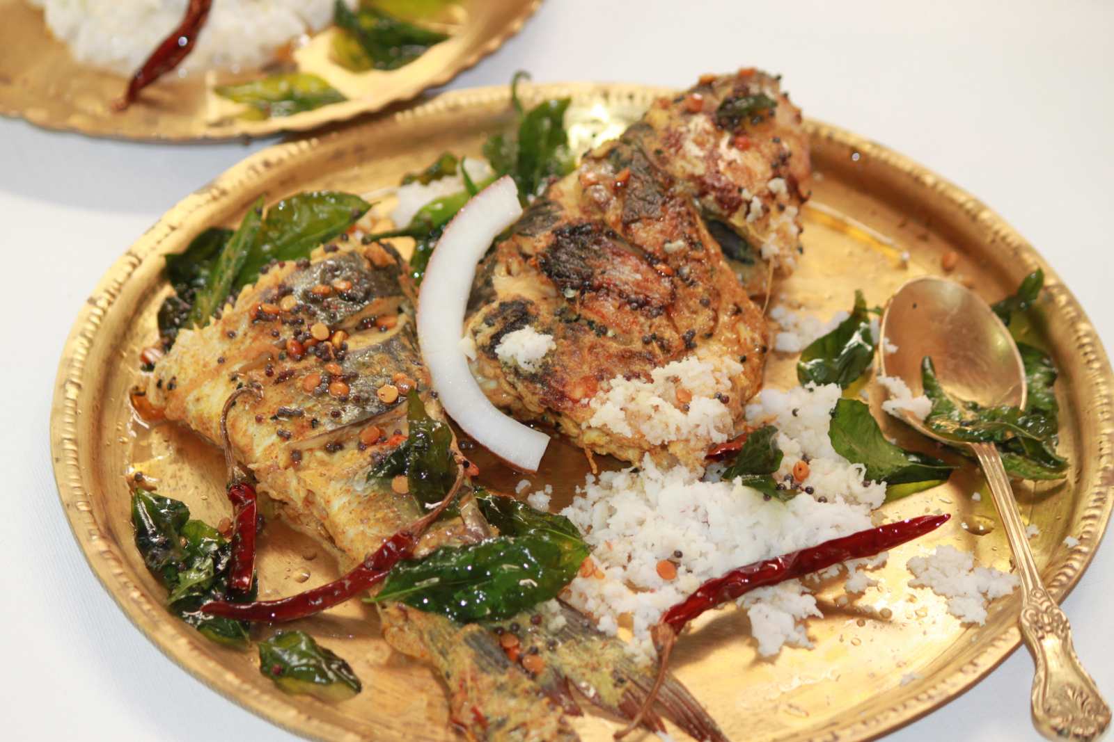 South Indian Grilled Fish With Spicy Fusion Sauce Recipe | Archana's ...