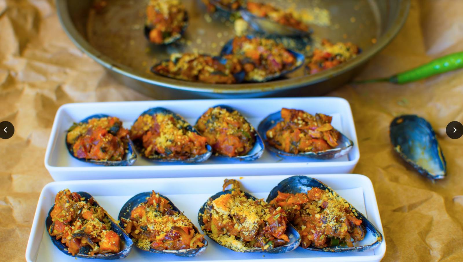Stuffed Mussels Recipe | Archana's Kitchen