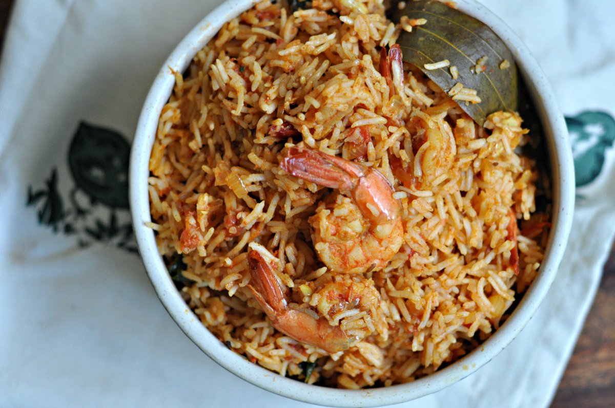 Kolambi Bhaath Recipe (Maharashtrian Prawn Rice) | Archana's Kitchen