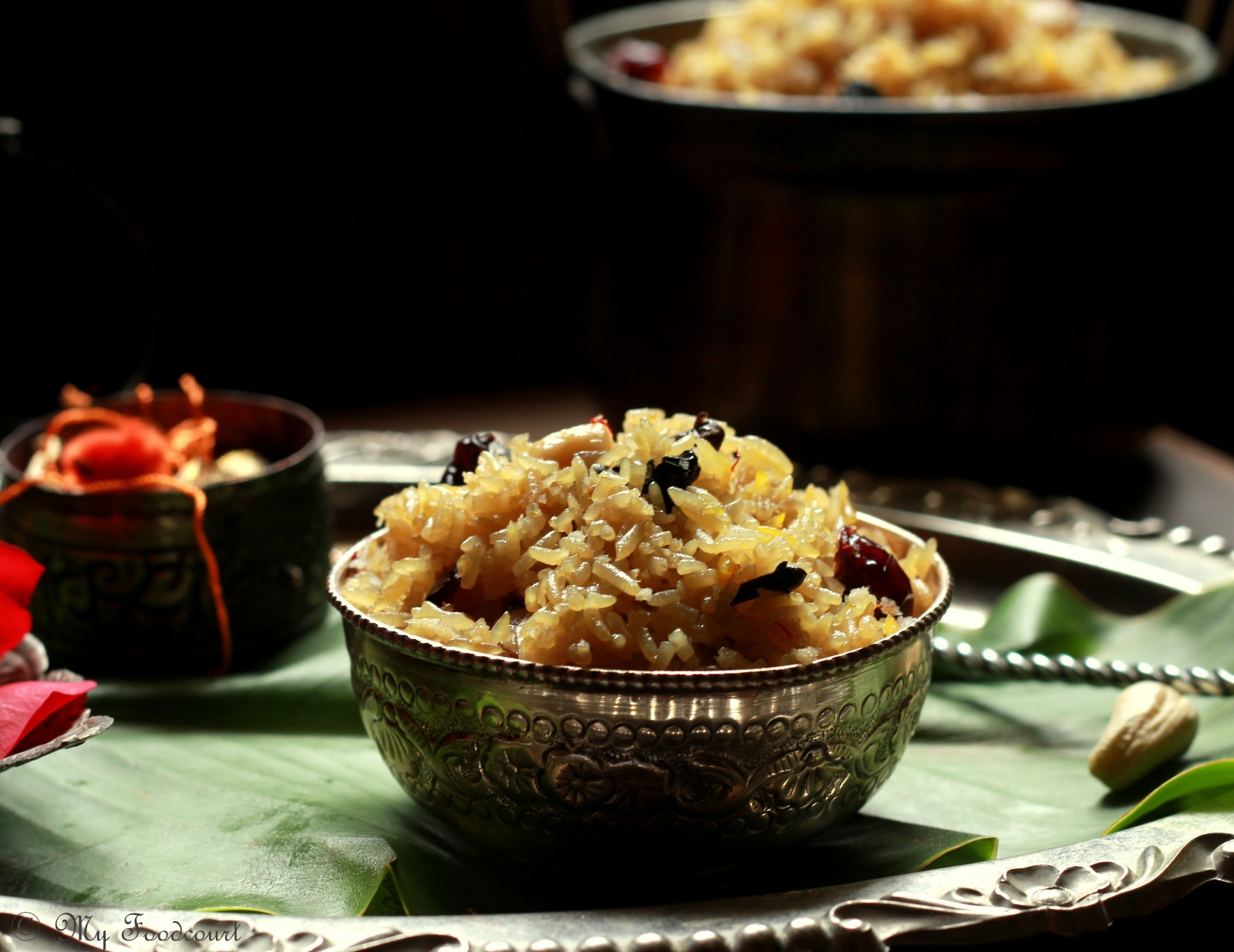 Maharashtrian Narali Bhaat Recipe (Sweetened Coconut Rice) | Archana's ...