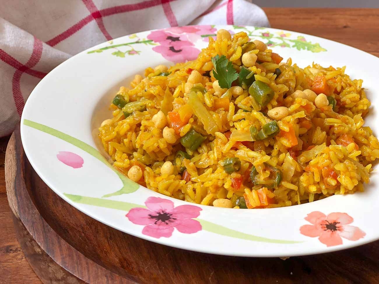 One Pot Masala Vegetable Rice Recipe | Archana's Kitchen
