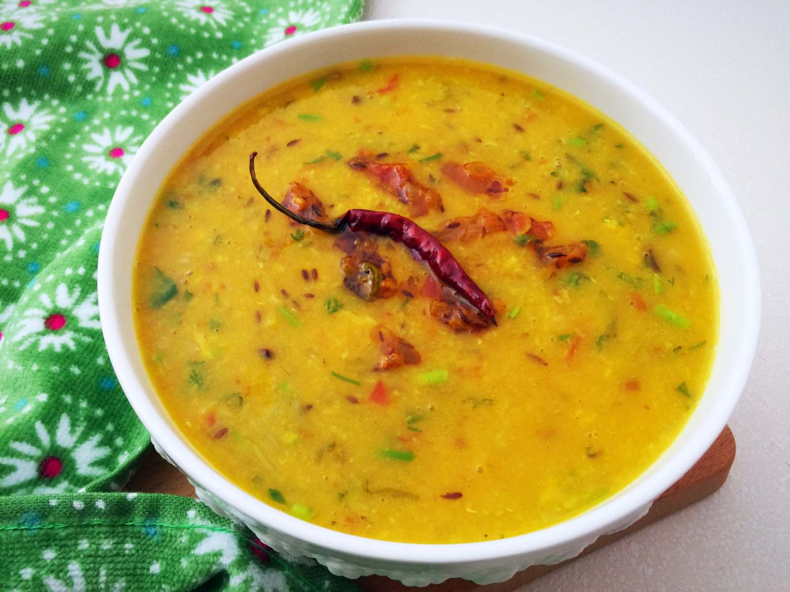 Gujarati Trevti Dal Recipe (Creamy Lentils Cooked In Mild... | Archana ...
