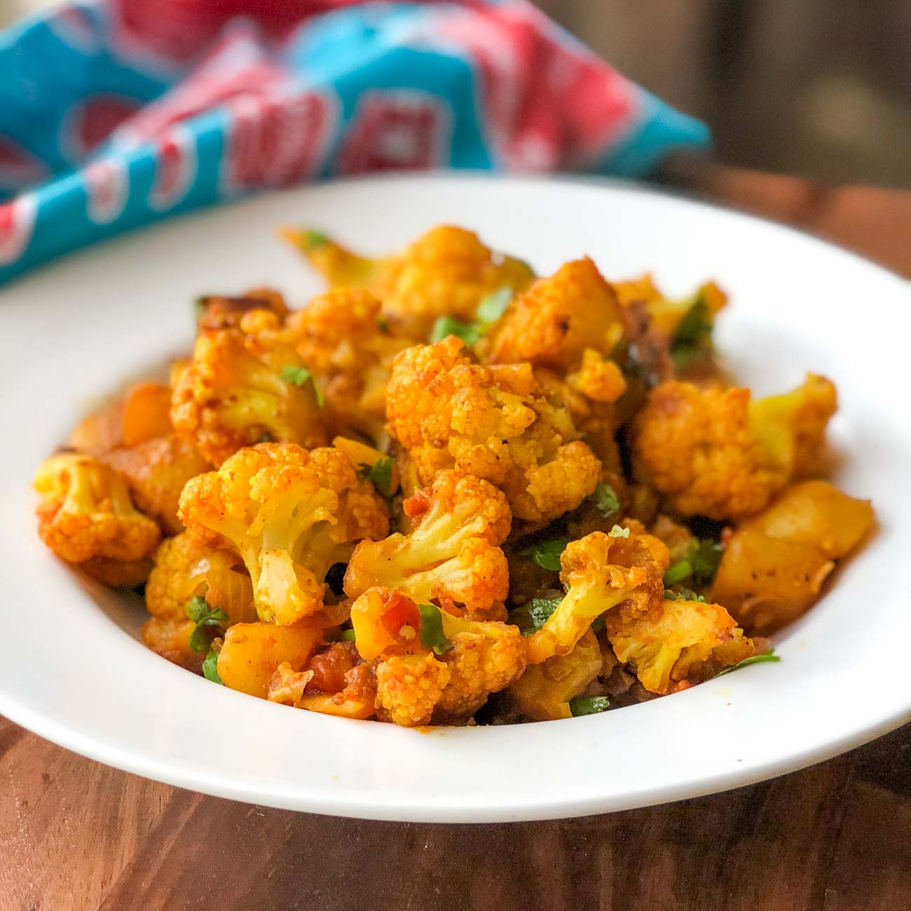 Aloo Gobi Sabzi Recipe - Spicy Potato Cauliflower Sabzi | Archana's Kitchen