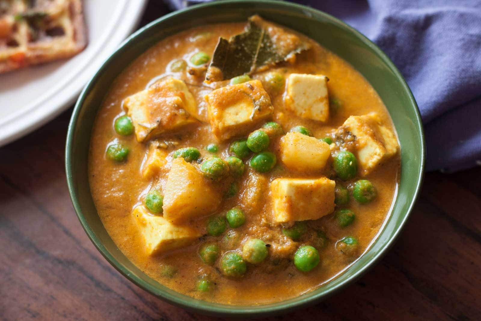Aloo Matar Paneer Curry Recipe | Archana's Kitchen