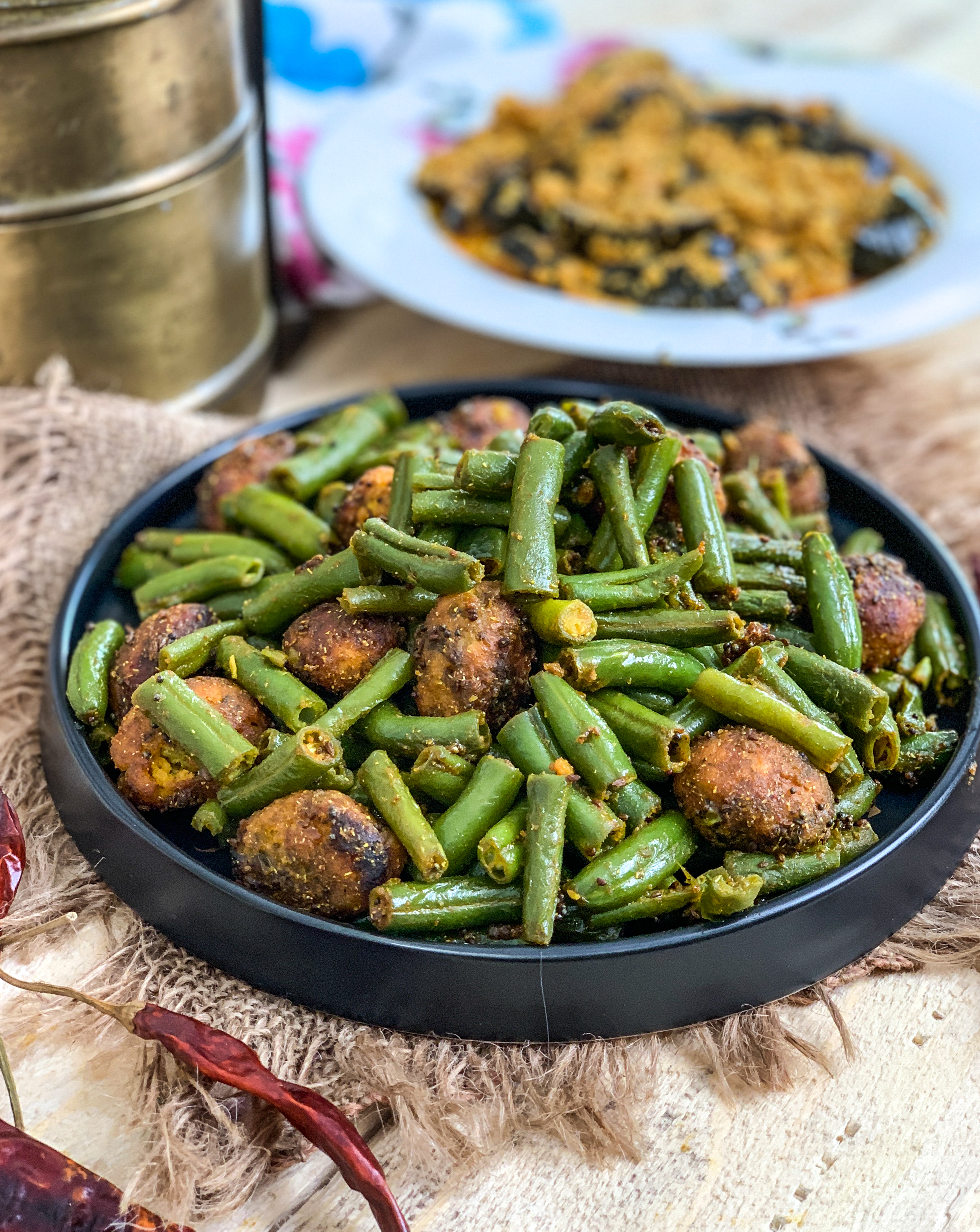 string beans in gujarati