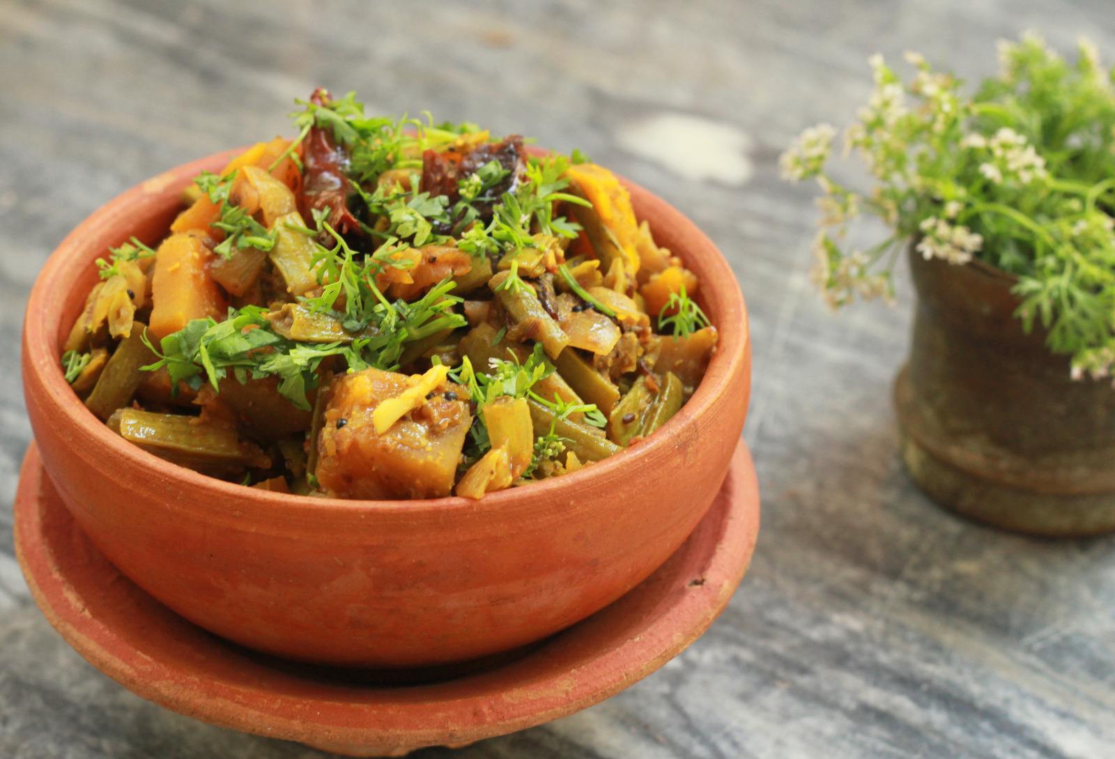 Gavar Pumpkin Sabji Recipe | Archana's Kitchen
