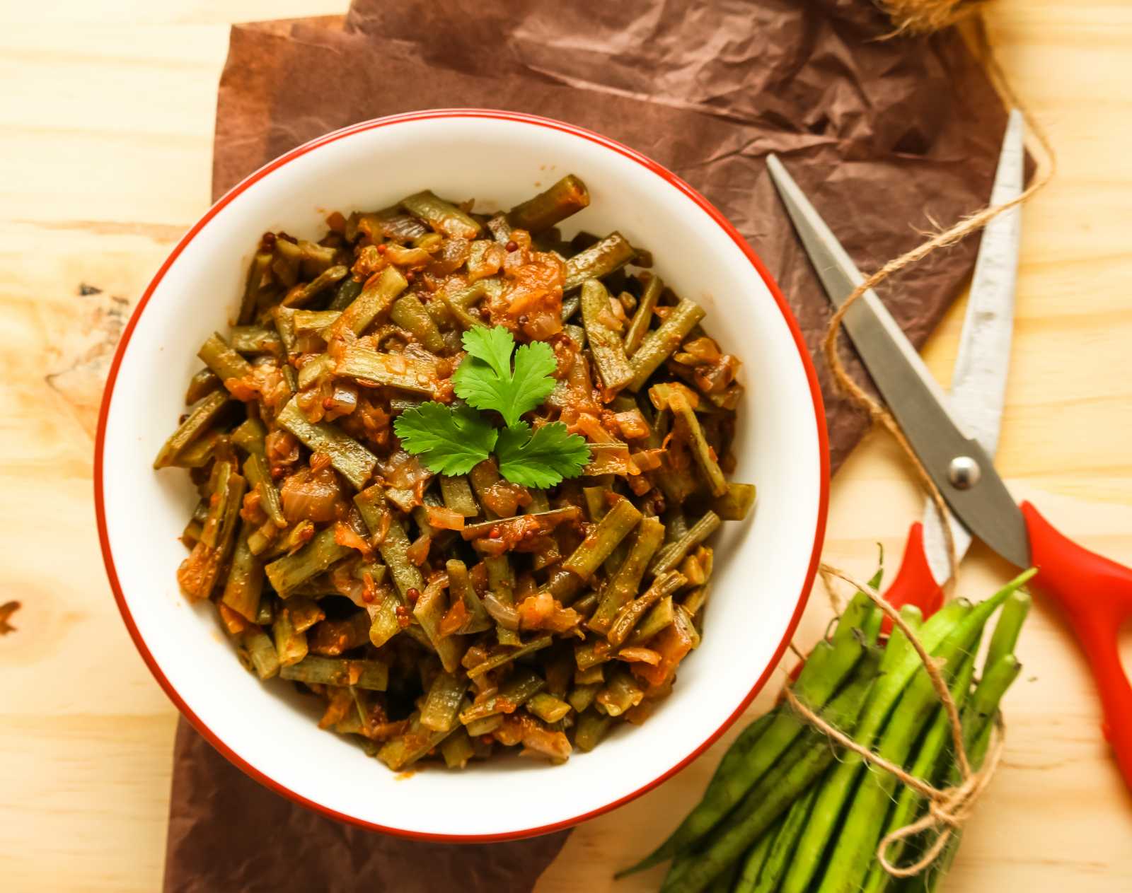 Gavarfali Ki Sukhi Sabzi Recipe | Archana's Kitchen