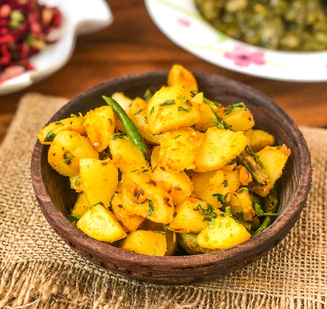 Jeera Aloo Sabzi - Roasted Potatoes With Cumin Seeds | Archana's Kitchen