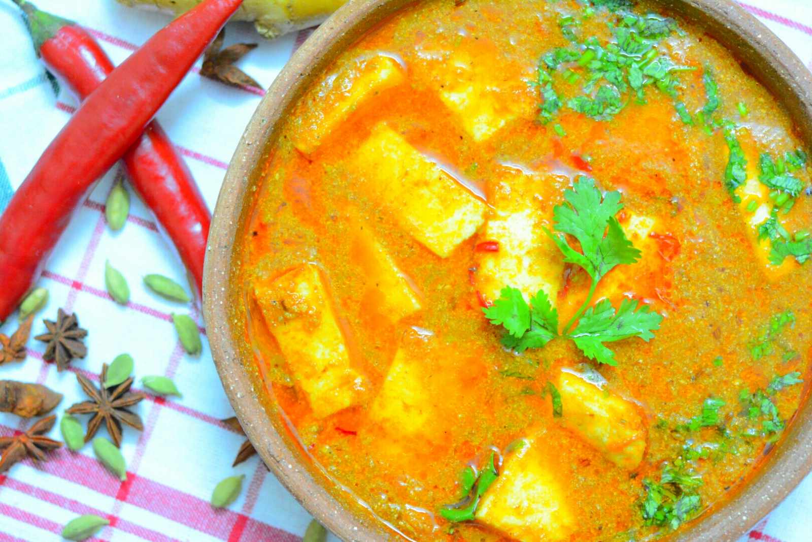 Kashmiri Veth Chaman-Paneer in Yogurt & Tomato Curry | Archana's Kitchen
