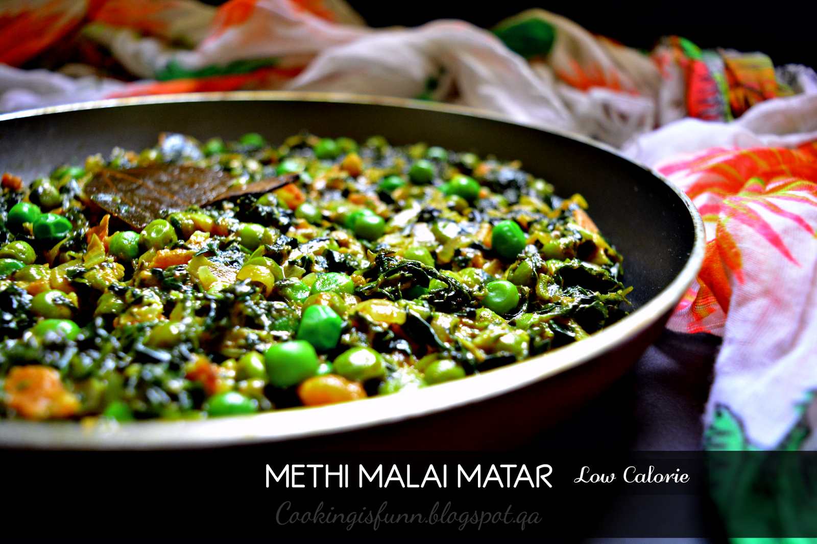 Dry Methi Malai Matar Recipe | Archana's Kitchen