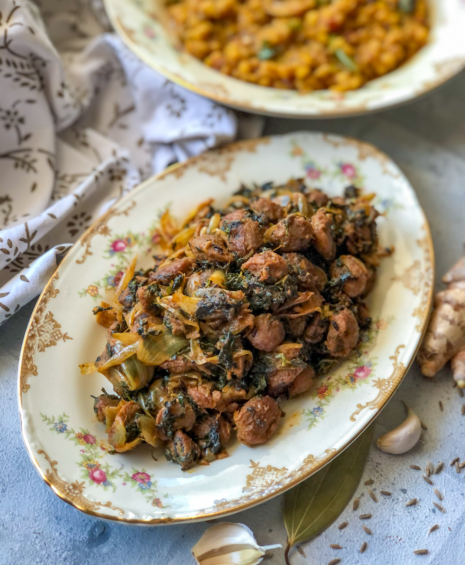 Soya Methi Sabzi Recipe | Made from Soya Chunks | Archana's Kitchen