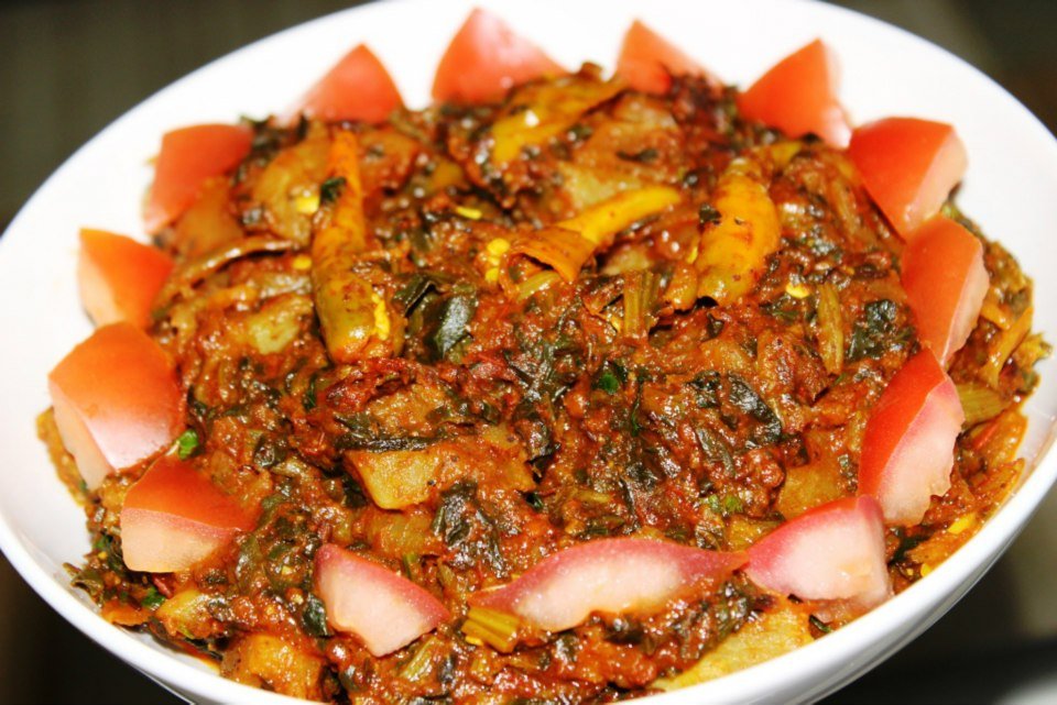 Spiced Turnips with Spinach Recipe | Archana's Kitchen