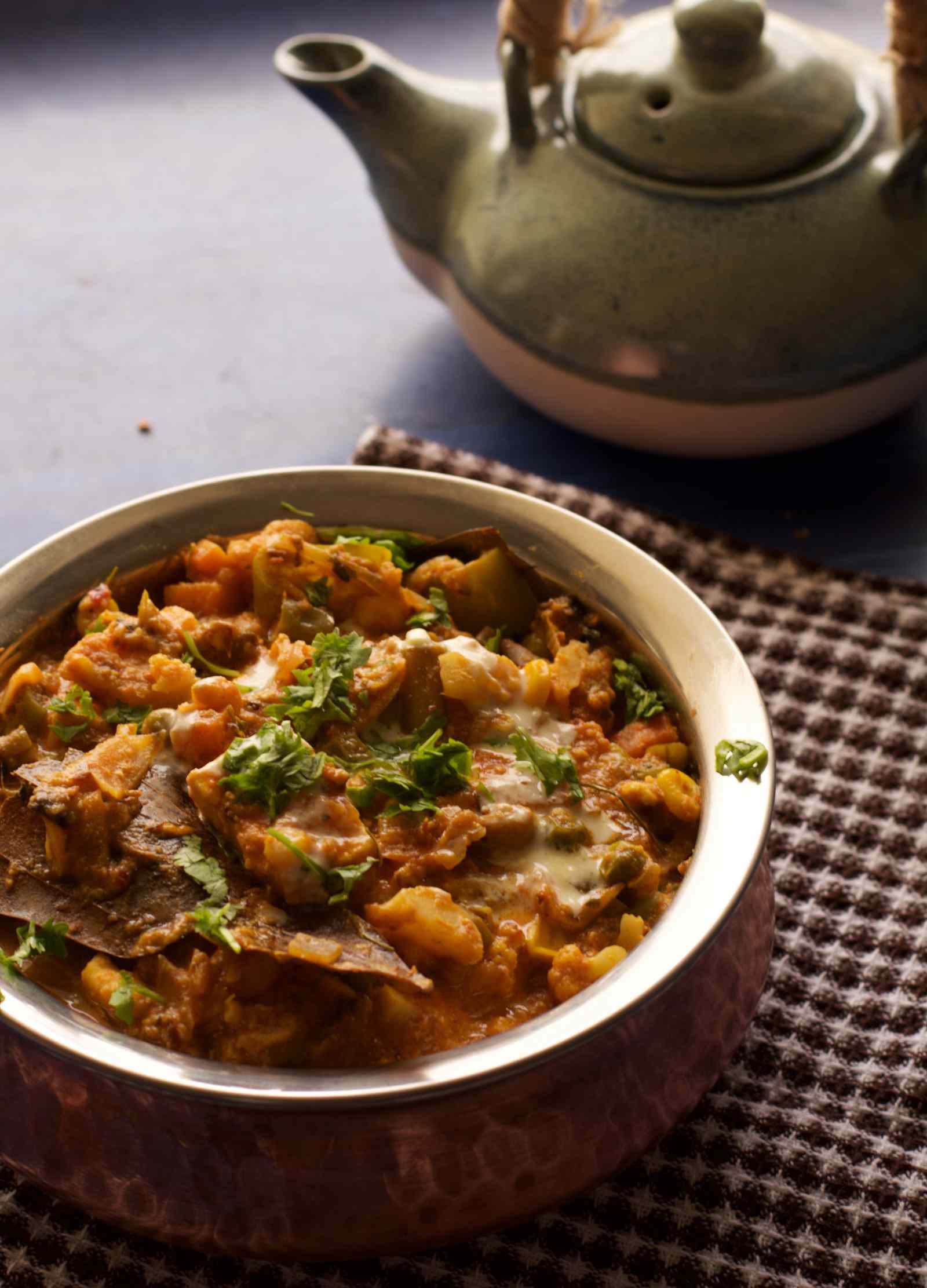 Mixed Vegetable Handi Recipe | Archana's Kitchen