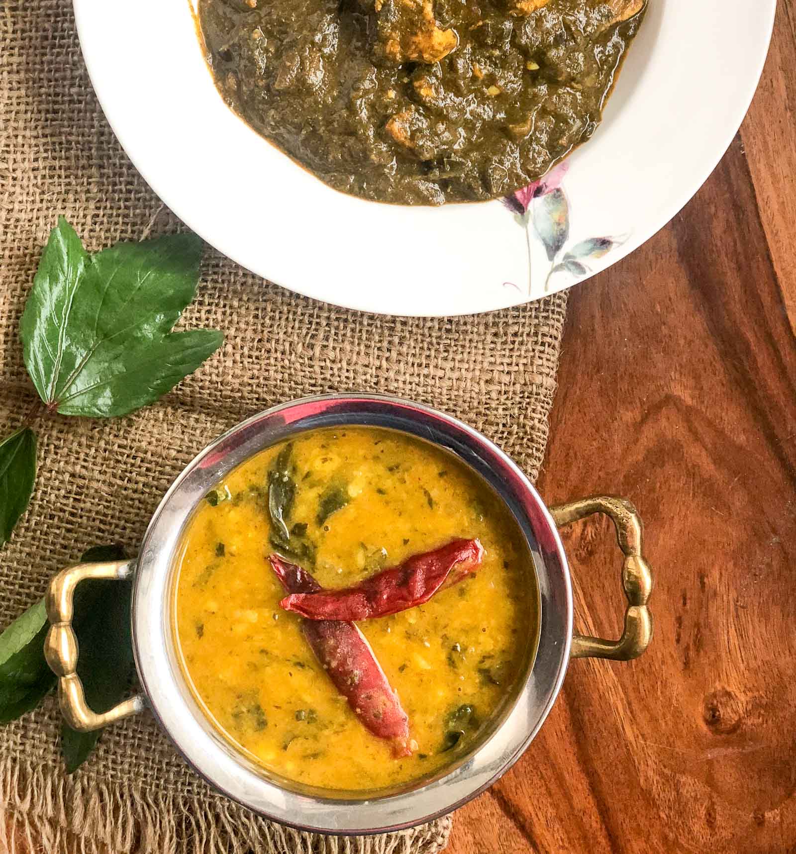 Gongura Pappu Recipe - Gongura/ Sorrel Leaves Dal | Archana's Kitchen