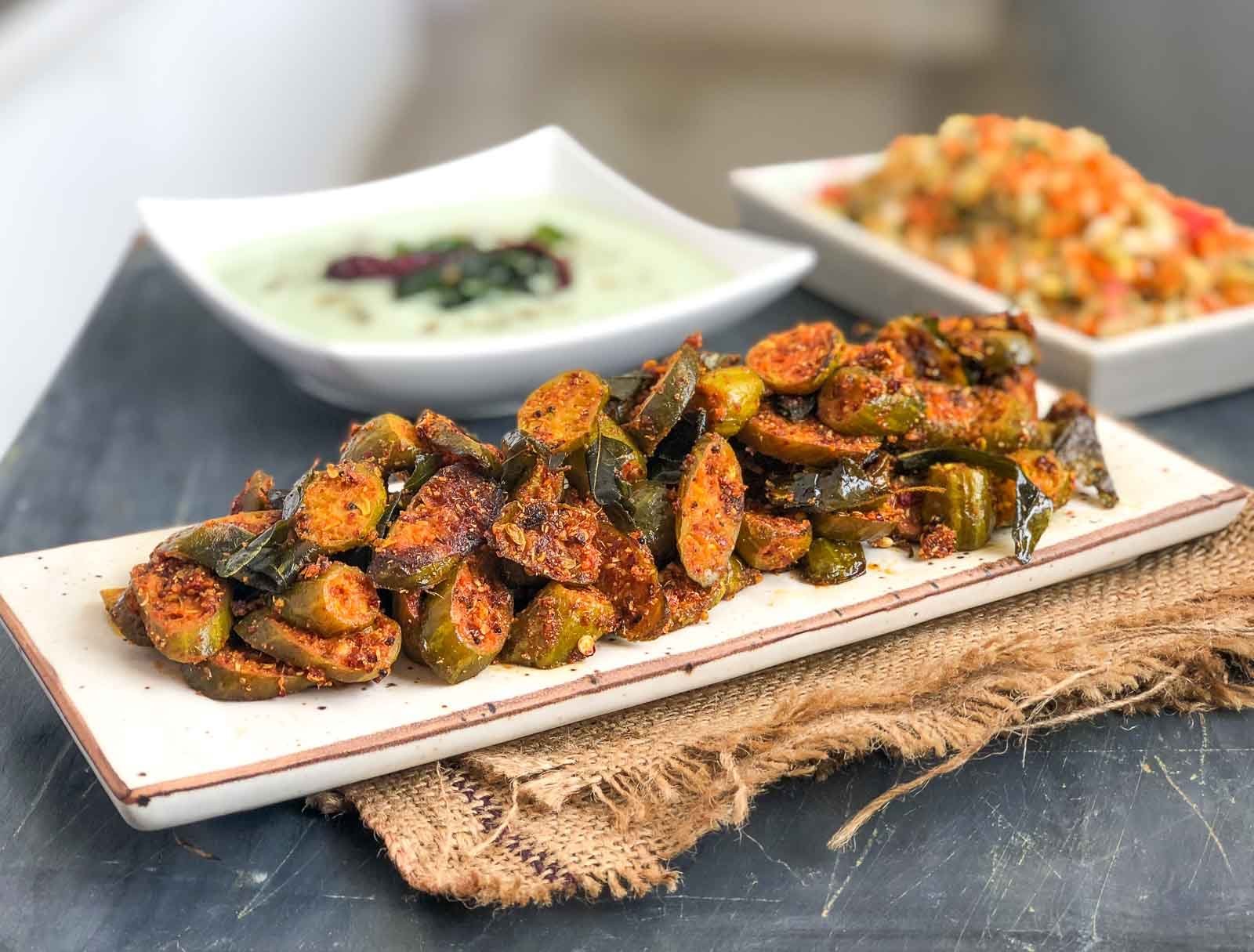 Konkani Tendli Sukke Recipe | Archana's Kitchen