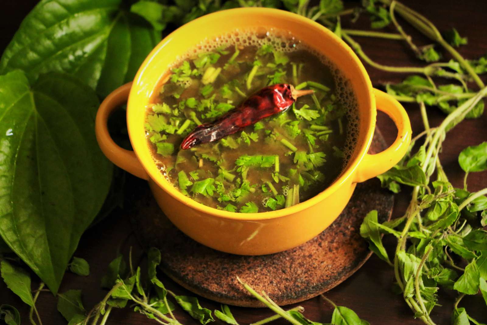 Tulsi And Betel Leaves Rasam Recipe | Archana's Kitchen