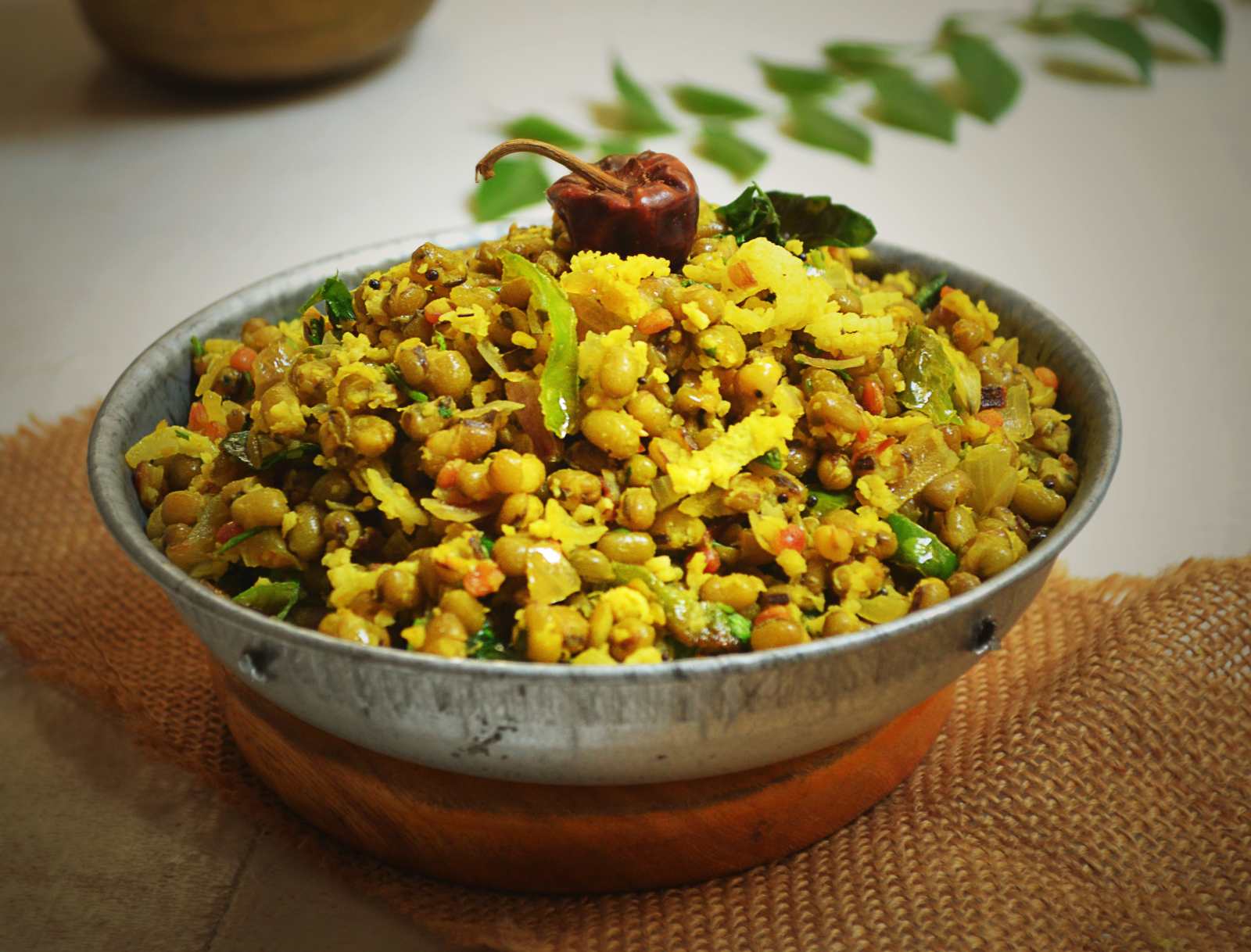 Cherupayar Thoran Recipe - Green Gram Sabzi | Archana's Kitchen