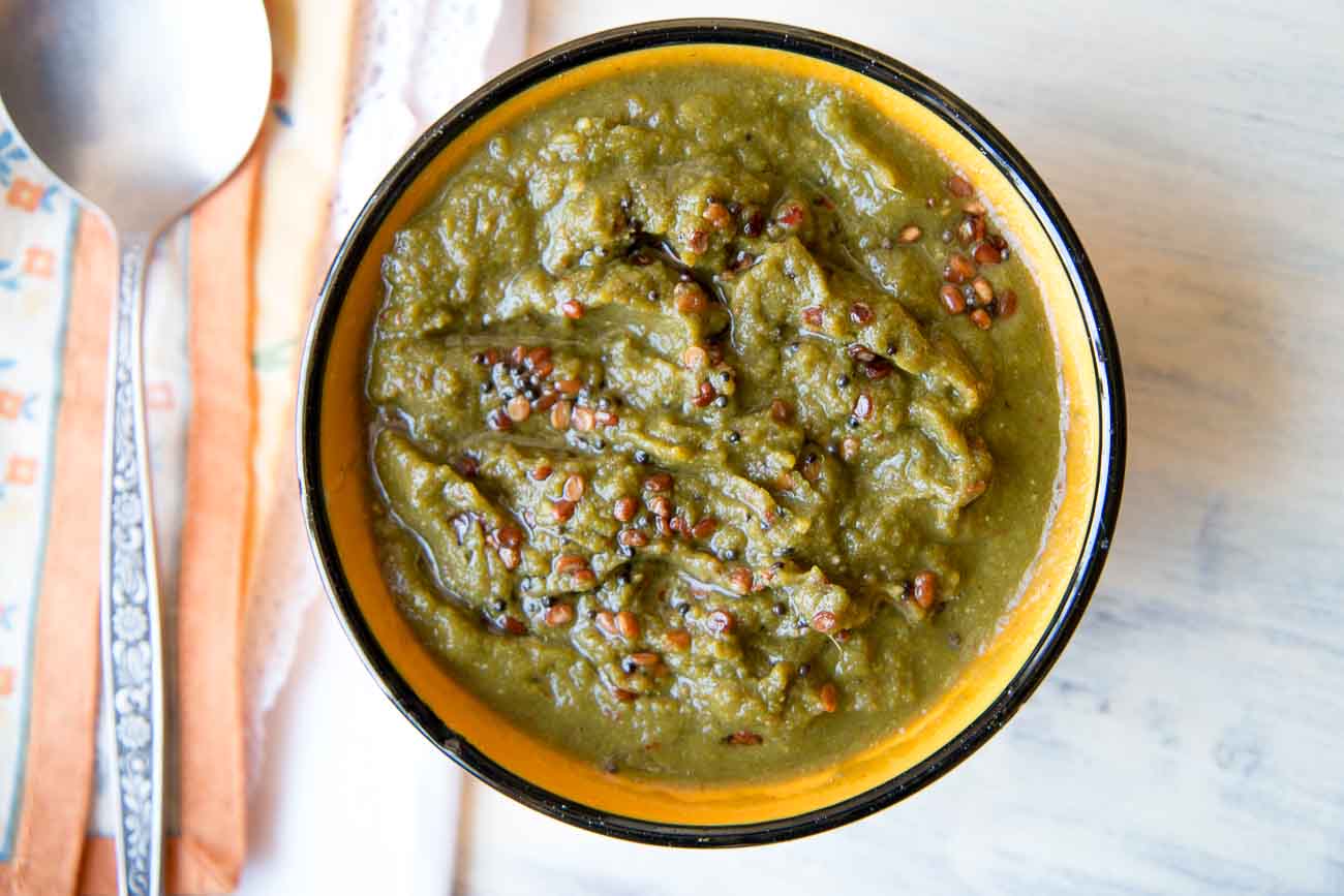 Peerkangai Thogayal Recipe | Ridge Gourd Peel Chutney | B... | Archana ...