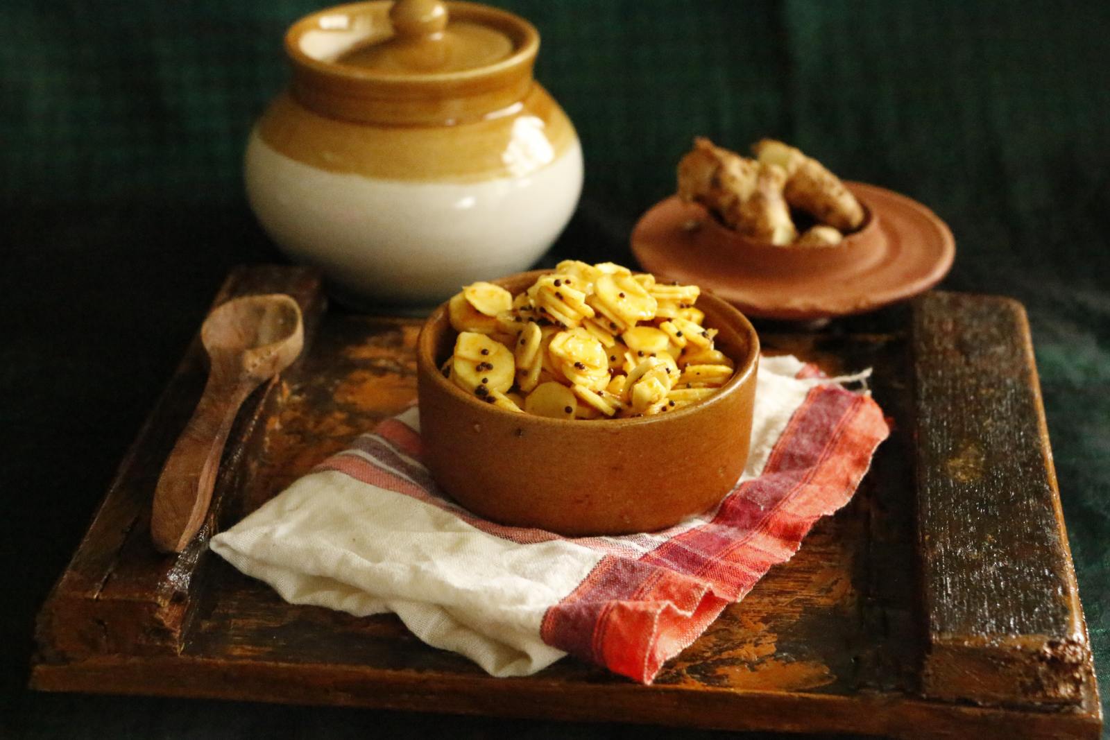 Mangai Inji Pickle Recipe- Instant Mango Ginger Pickle | Archana's Kitchen