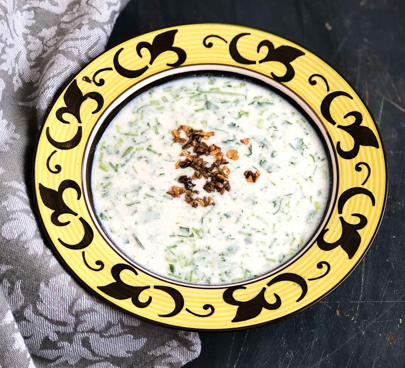 Coriander Tadka Raita Recipe | Archana's Kitchen