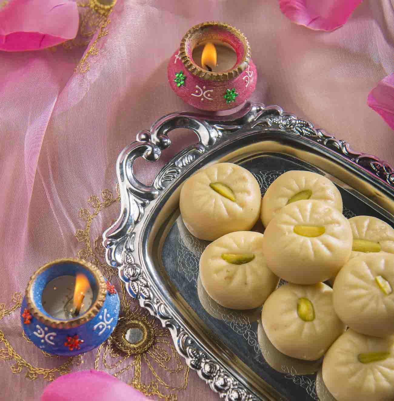 Homemade Doodh Peda Recipe - Milk Peda | Archana's Kitchen