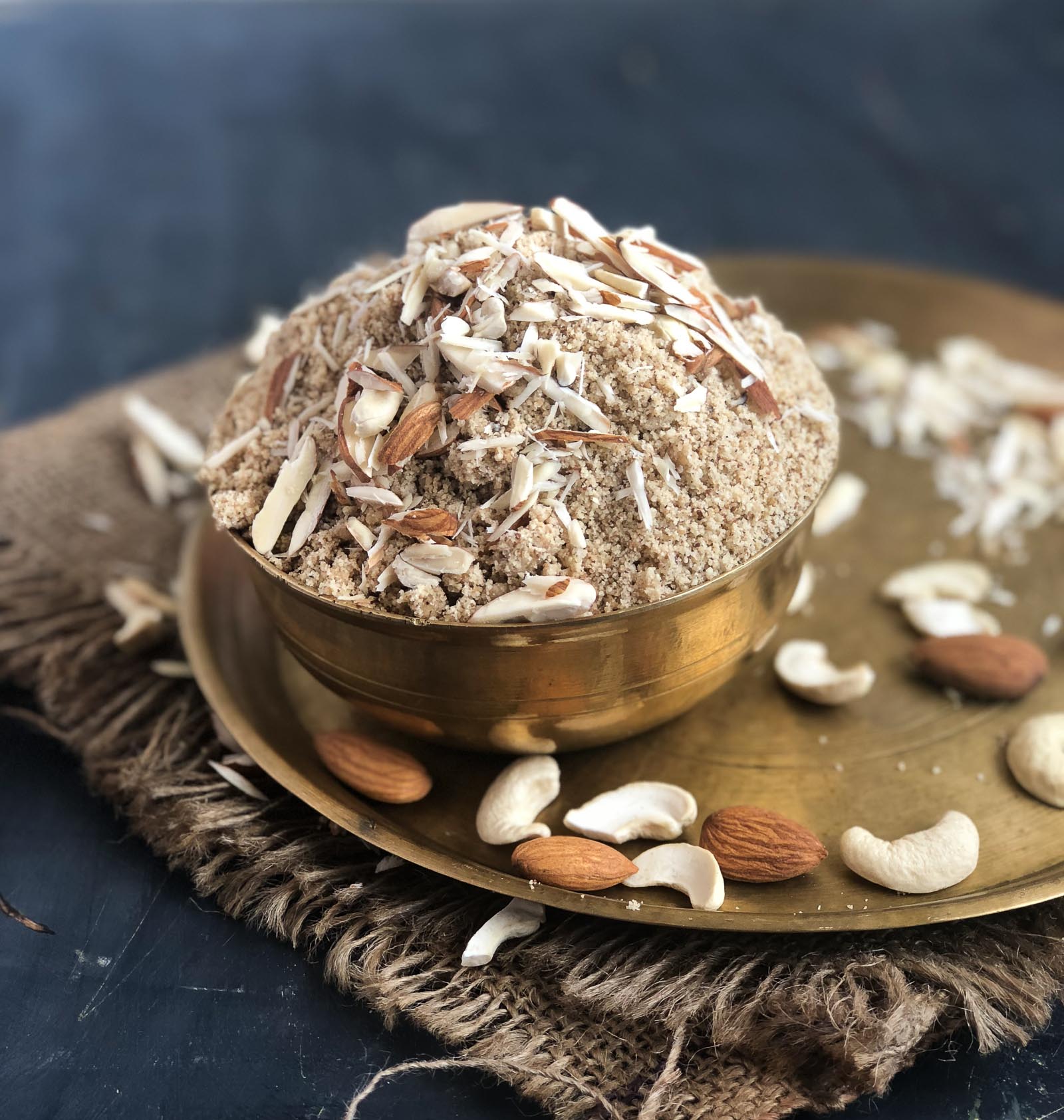 Panjiri Recipe - Healthy Punjabi Dry Fruit Snack | Archana's Kitchen